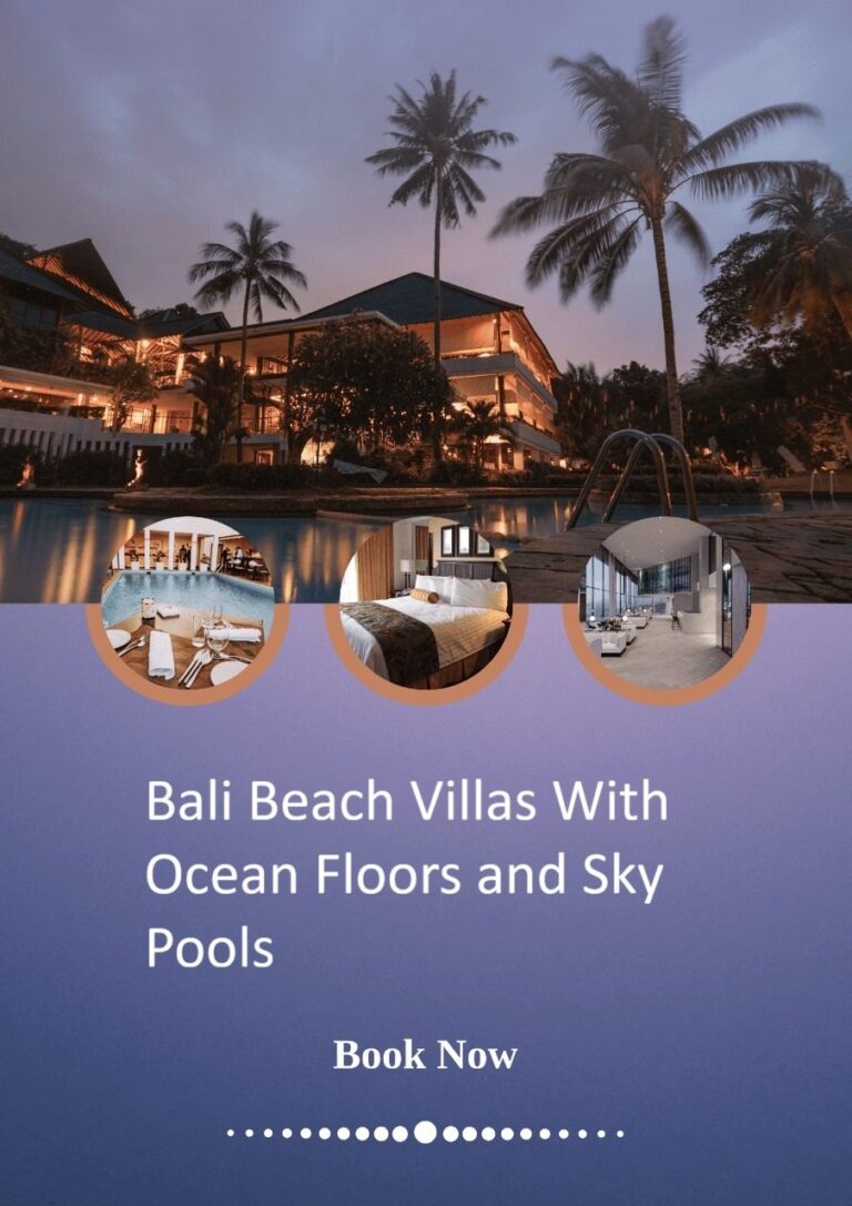 Bali Beach Villas With Ocean Floors and Sky Pools – Newsflash.ADM